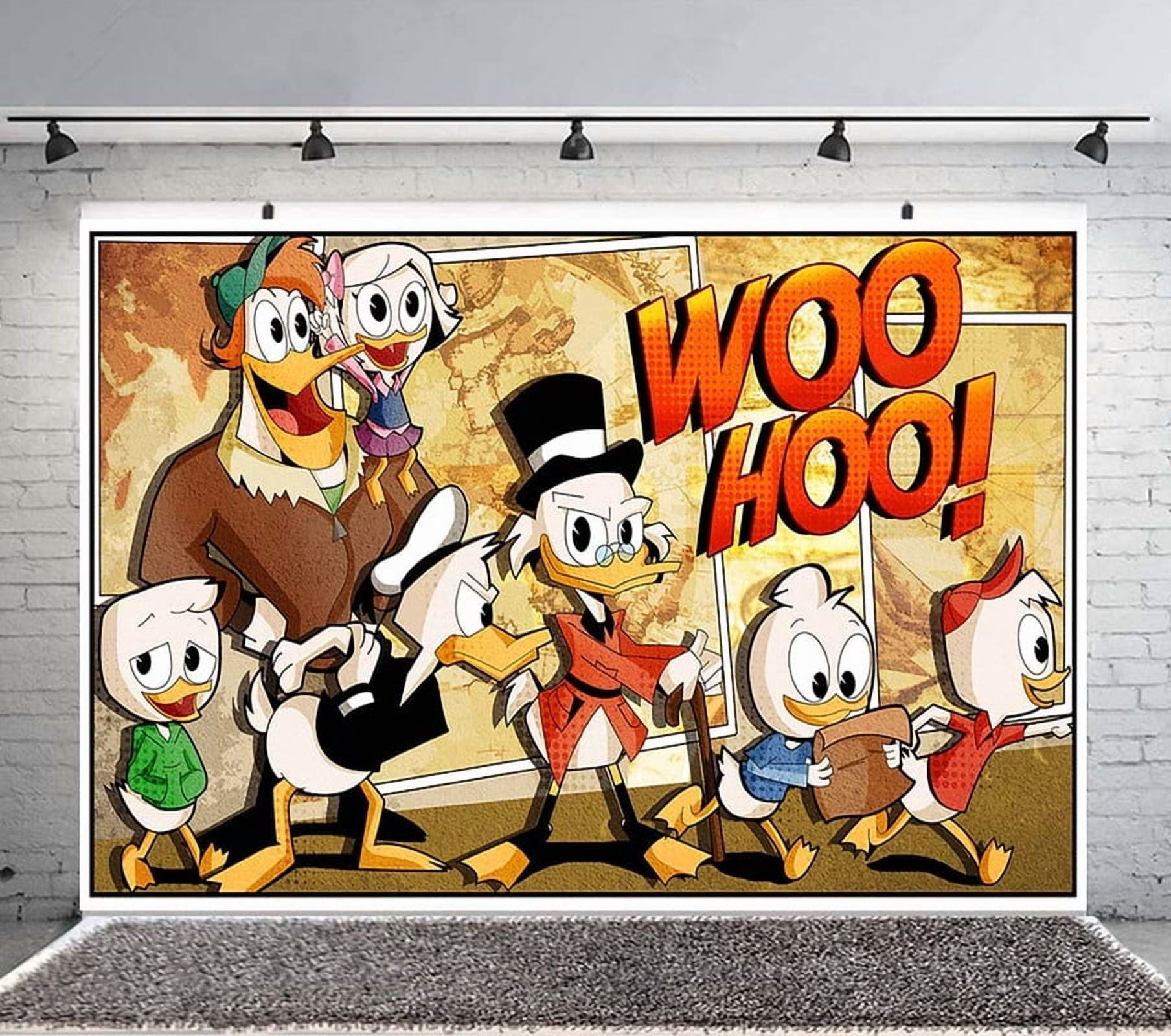 DuckTales Backdrop Banner Party Supplies Poster Movie Theme Background ...
