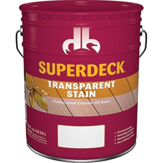 Duckback Products DP-1912-5 5 Gallon Mission Brown Transparent Stain ...