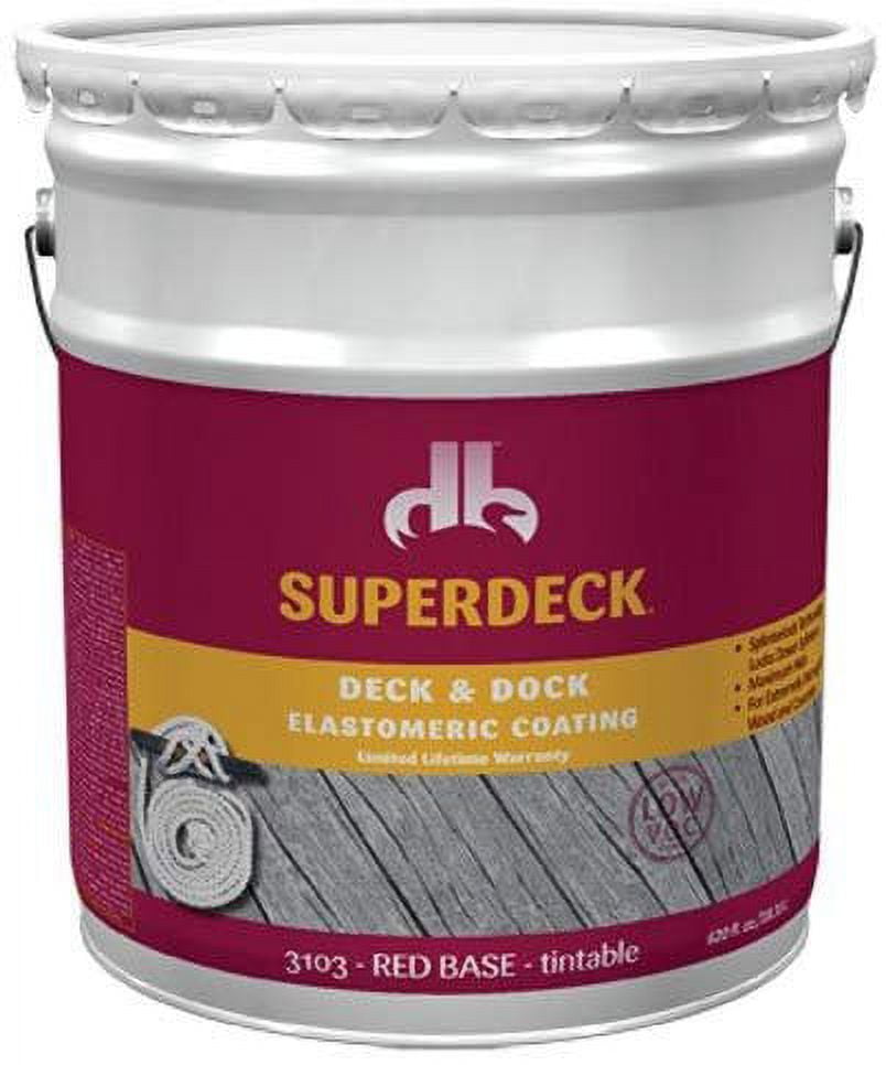 Duckback Products SC-3103-5 5-Gallon Red Elasto Coating - Walmart.com