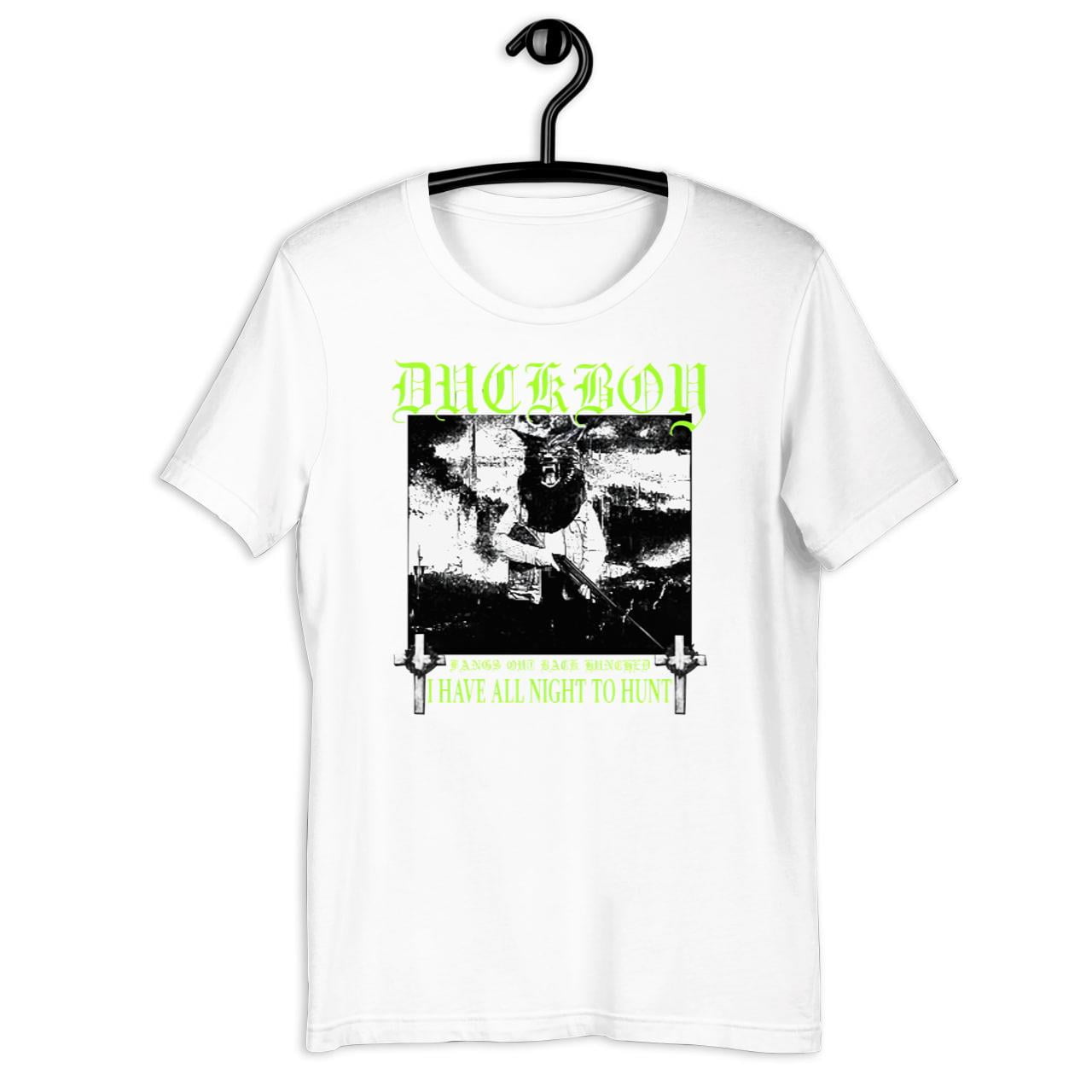 Duckboy Fangs Out Back Hunched I Have All Night To Hunt Shirt-TH29074 ...
