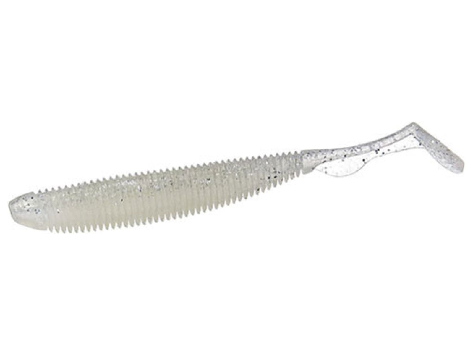 Duckett Fishing BD Subtle Tail, White Shad, 3.8 in - Walmart.com