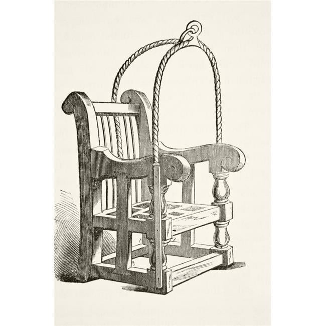 Ducking Stool Used In The 15th Century From The National & Domestic ...