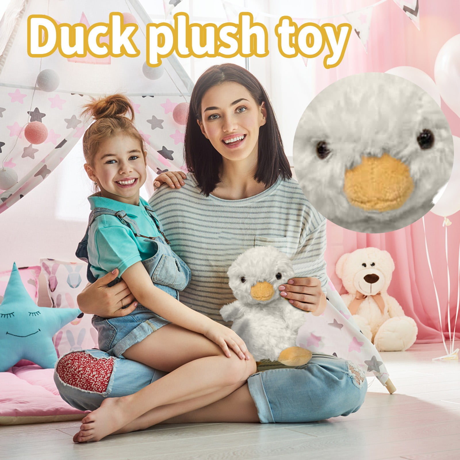 Duckling Stuffed Animal - Playful Ease - Timeless Companions - Off ...