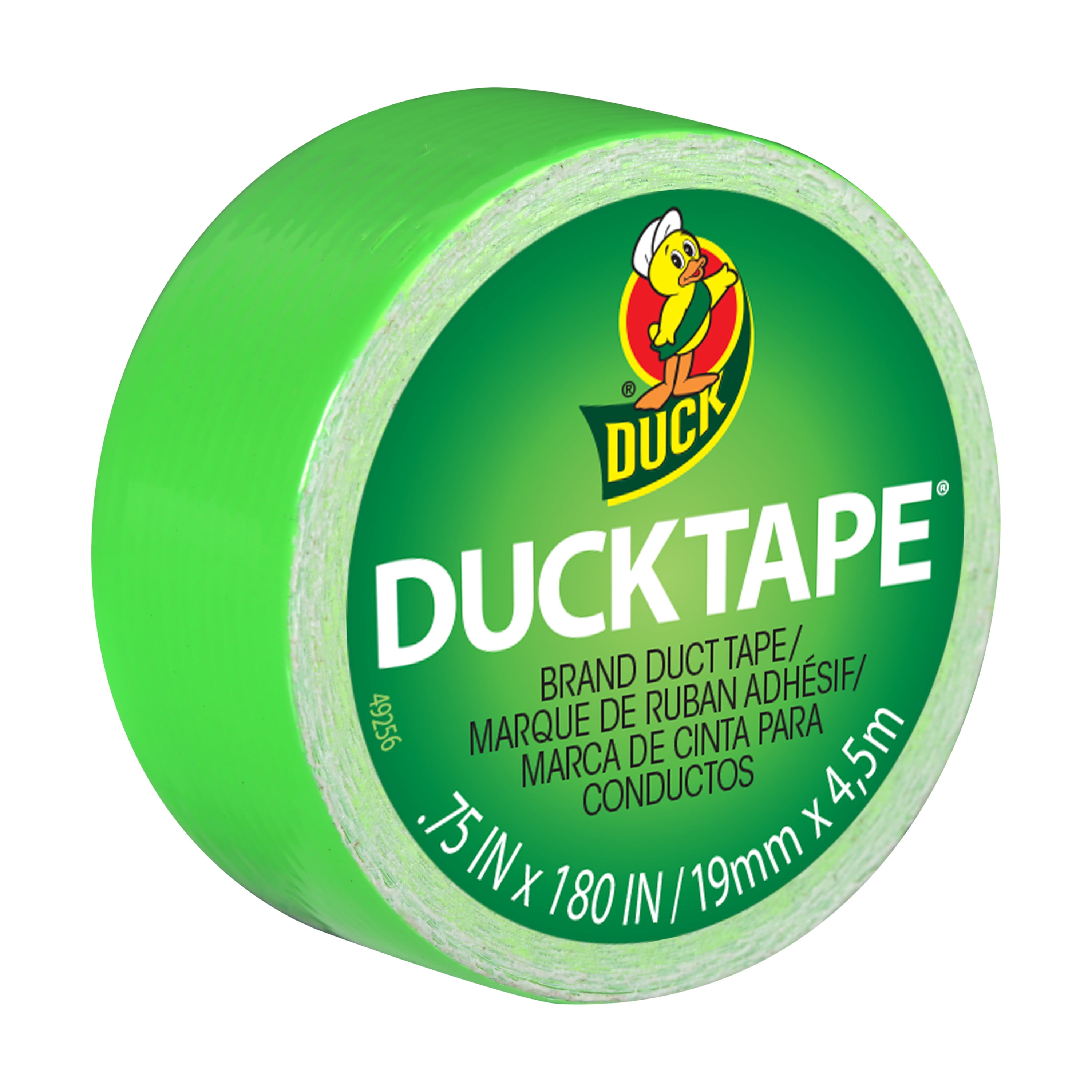Ducklings Lime .75 in x 180 in Mini Colored Duck Tape - Walmart.com