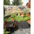 Ducklings Sun Shade Sail 6.5'X10' Poppy Flowers Bird Nest Eggs ...