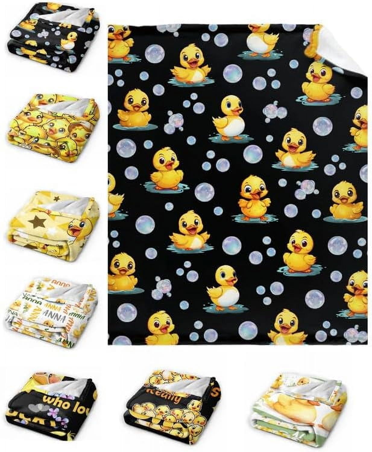 Ducks Blanket Adult Duck Blanket Kids Funny Blanket Suitable for Living ...