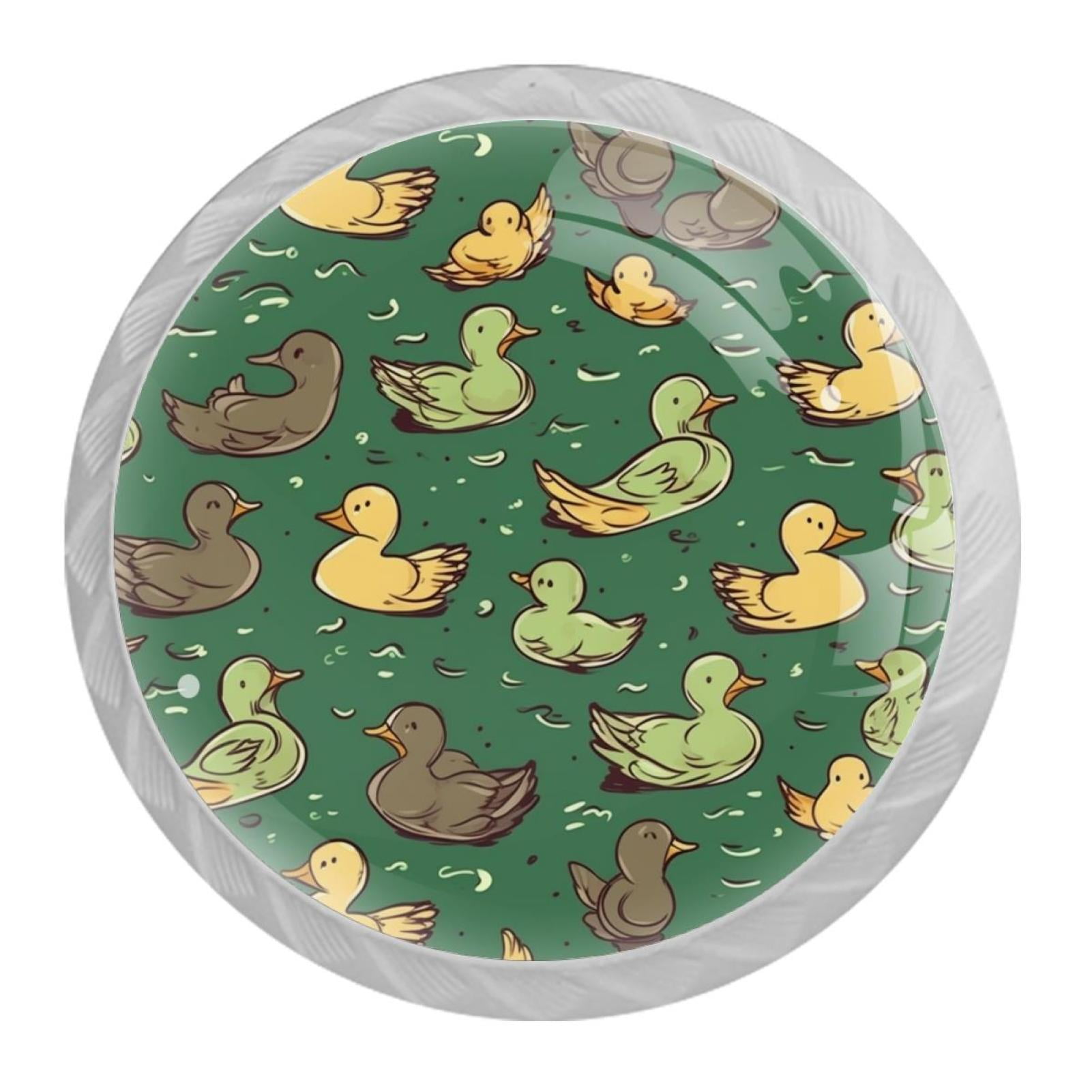 Ducks Cute Print Cabinet Knobs, Stainless Steel Kitchen Knobs, Knobs ...
