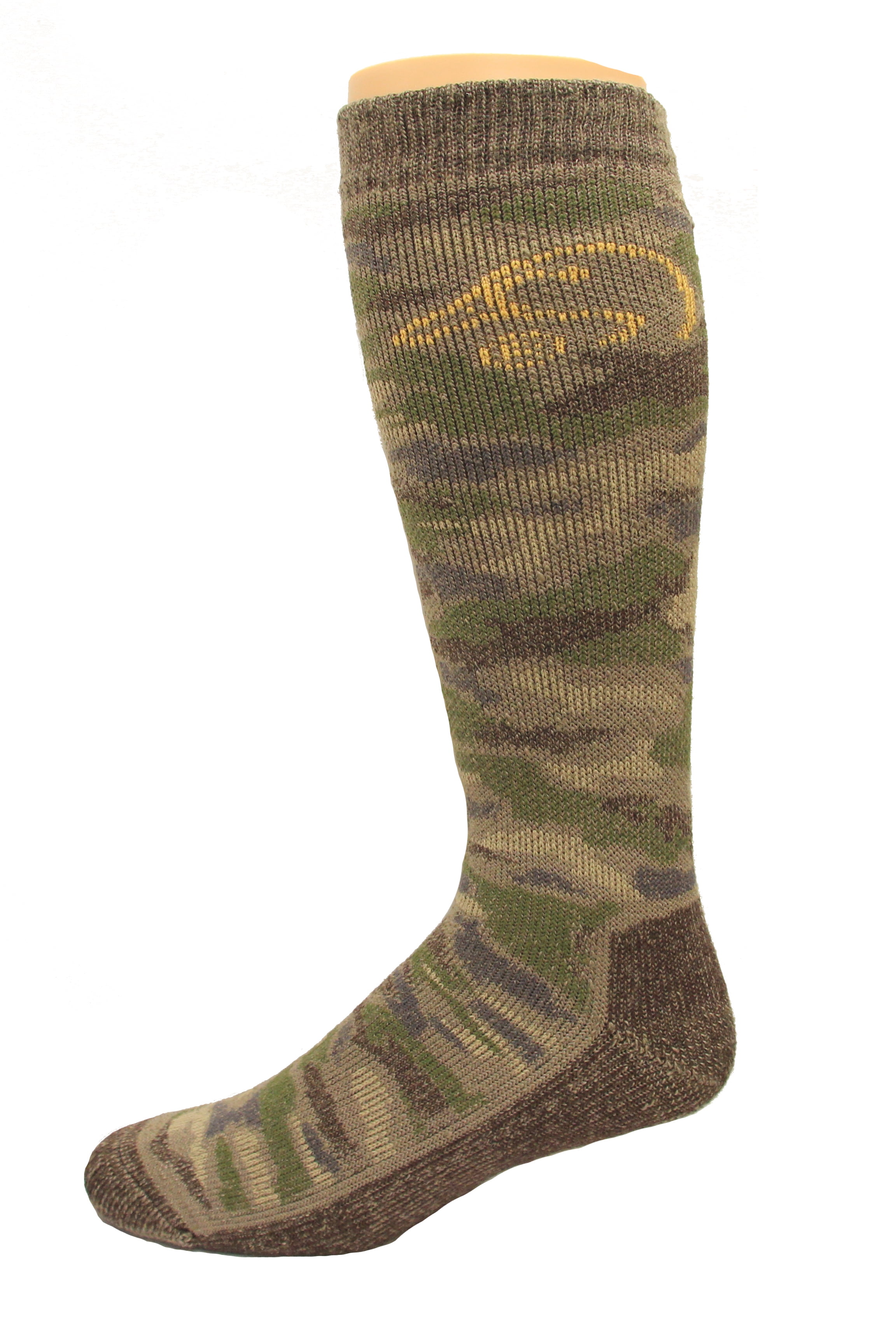 Ducks Unlimited Camo Tall Boot Socks, 1 Pair, Camo, Medium, W 6-9 / M 4 ...
