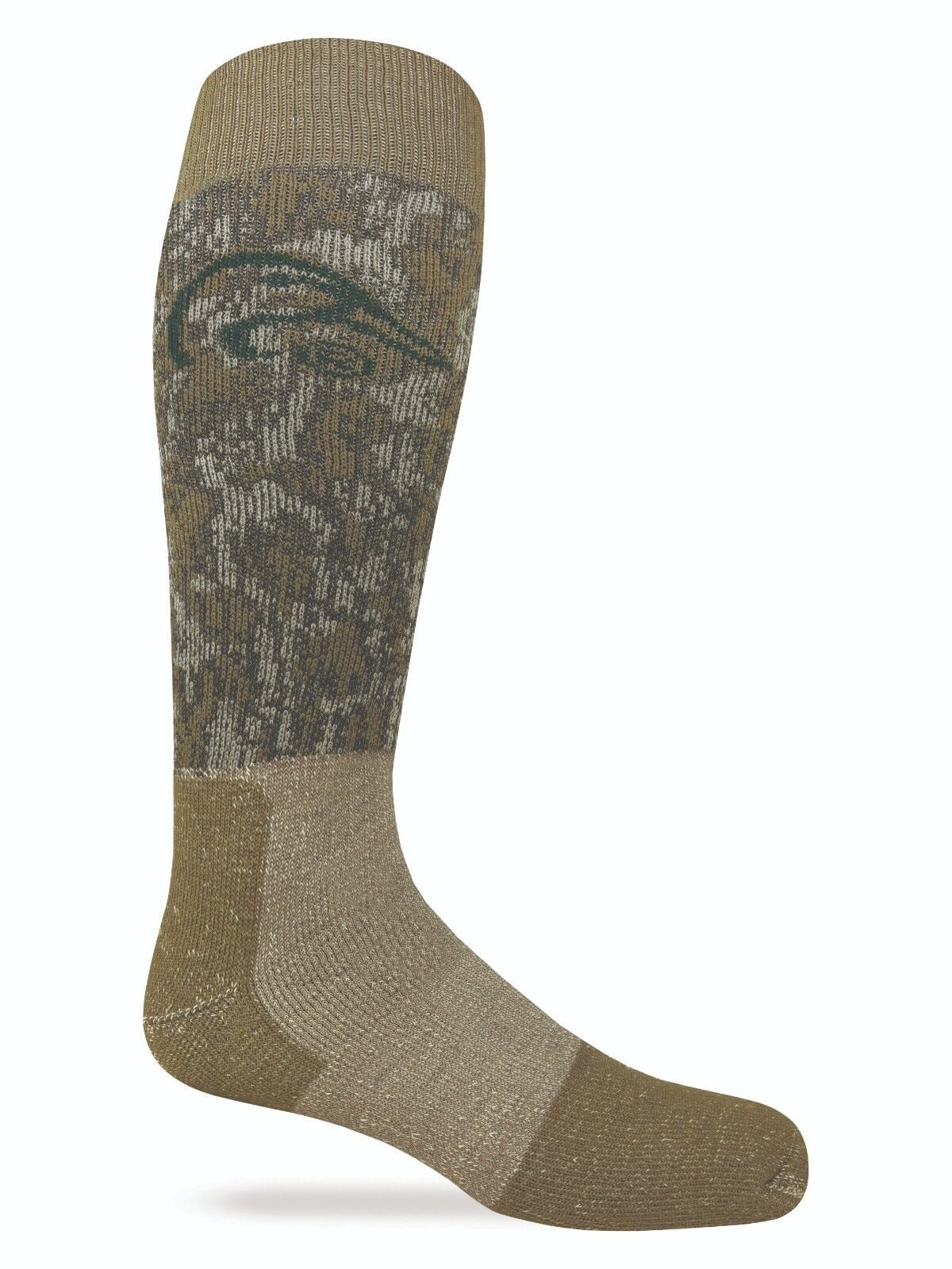 Ducks Unlimited Mens Camo 90% Merino Wool Foot Cushion Outdoor Tall ...