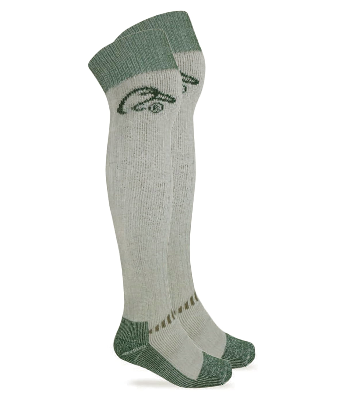 Ducks Unlimited Men's Heavyweight Merino Wool Hunting Socks, Over the ...