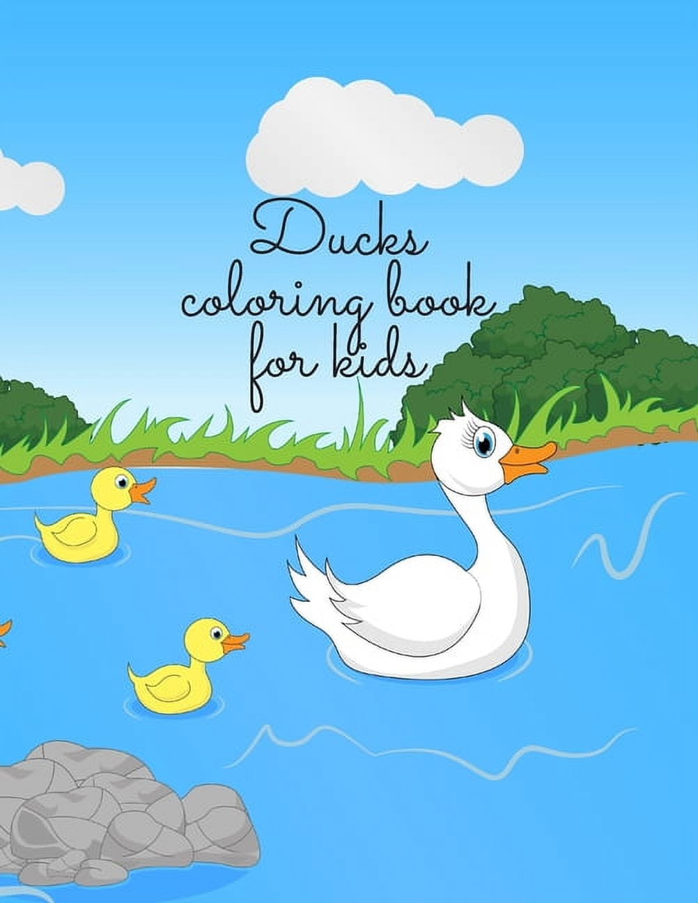 Ducks coloring book for kids : Stunning coloring book for kids, have ...
