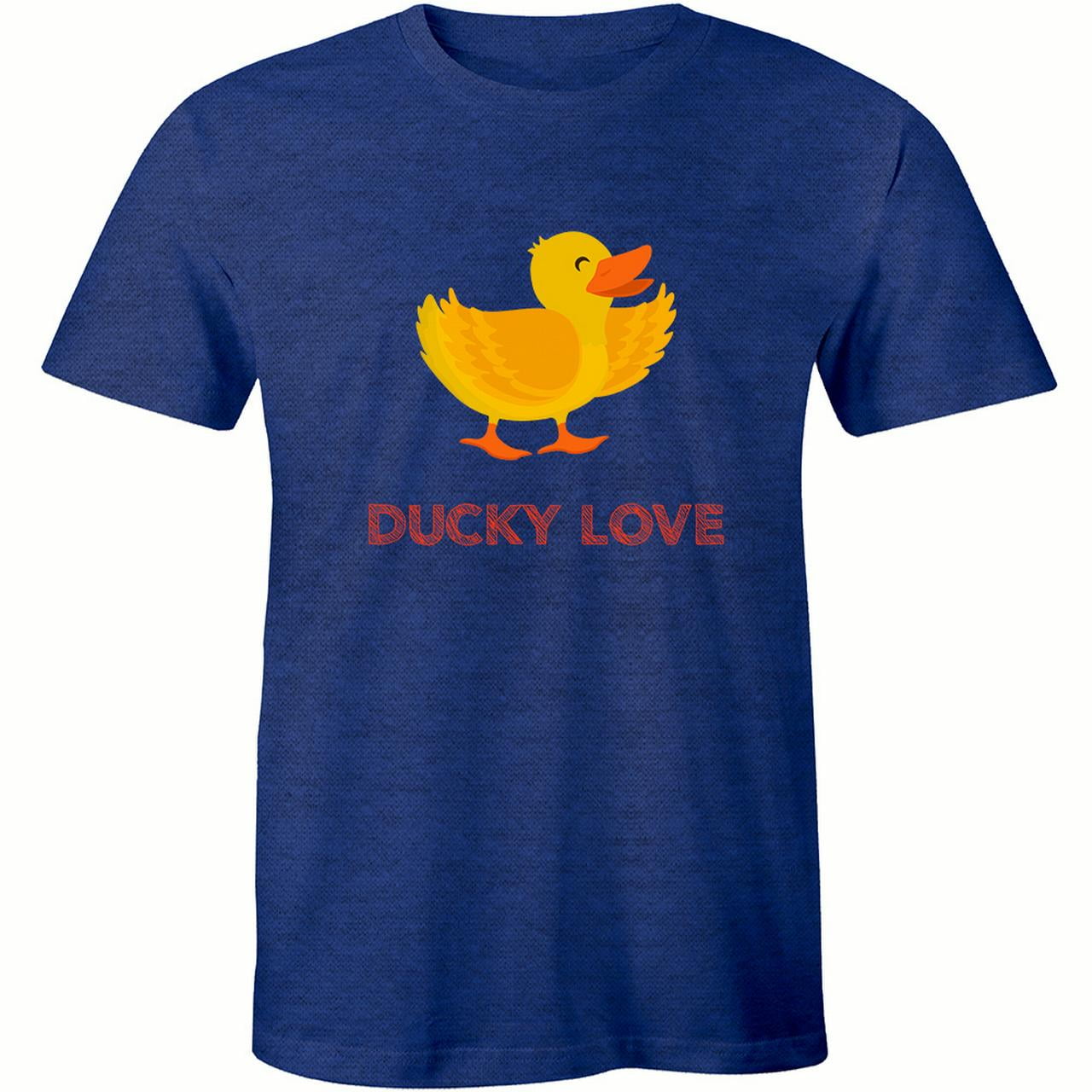 Ducky Love Matching Couples Valentines Day Duck Men's T-Shirt - Walmart.com
