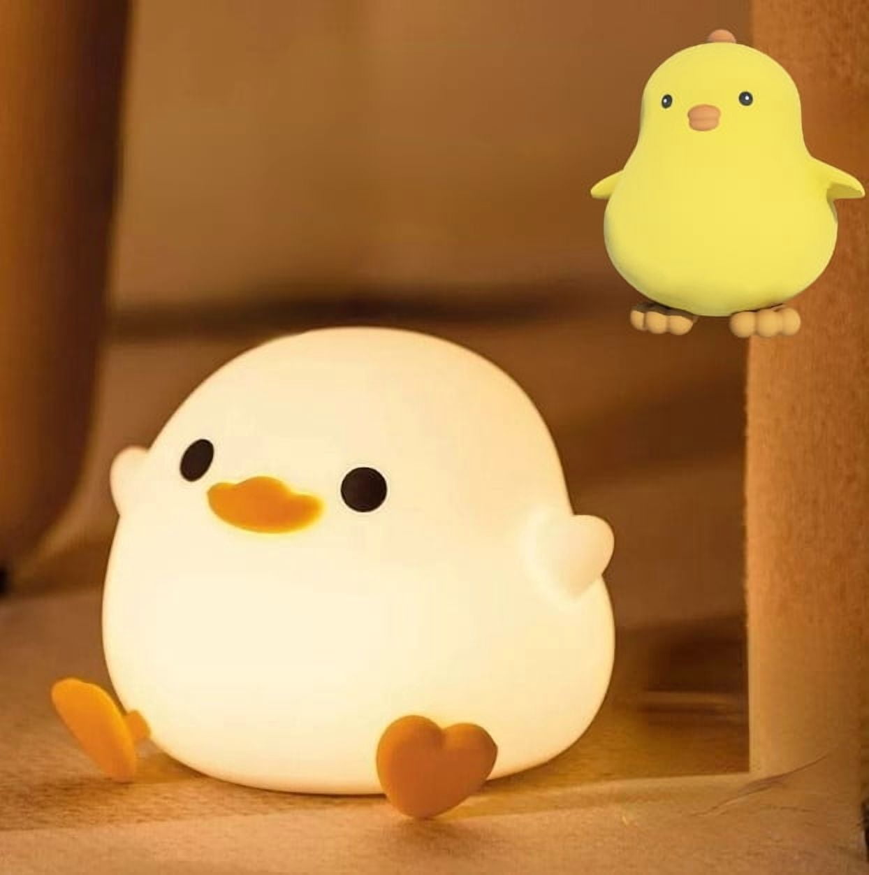 Duckylay Duck Lamp Rabbit, Duckylay Rabbit Lamp, One Touch to Brighten ...