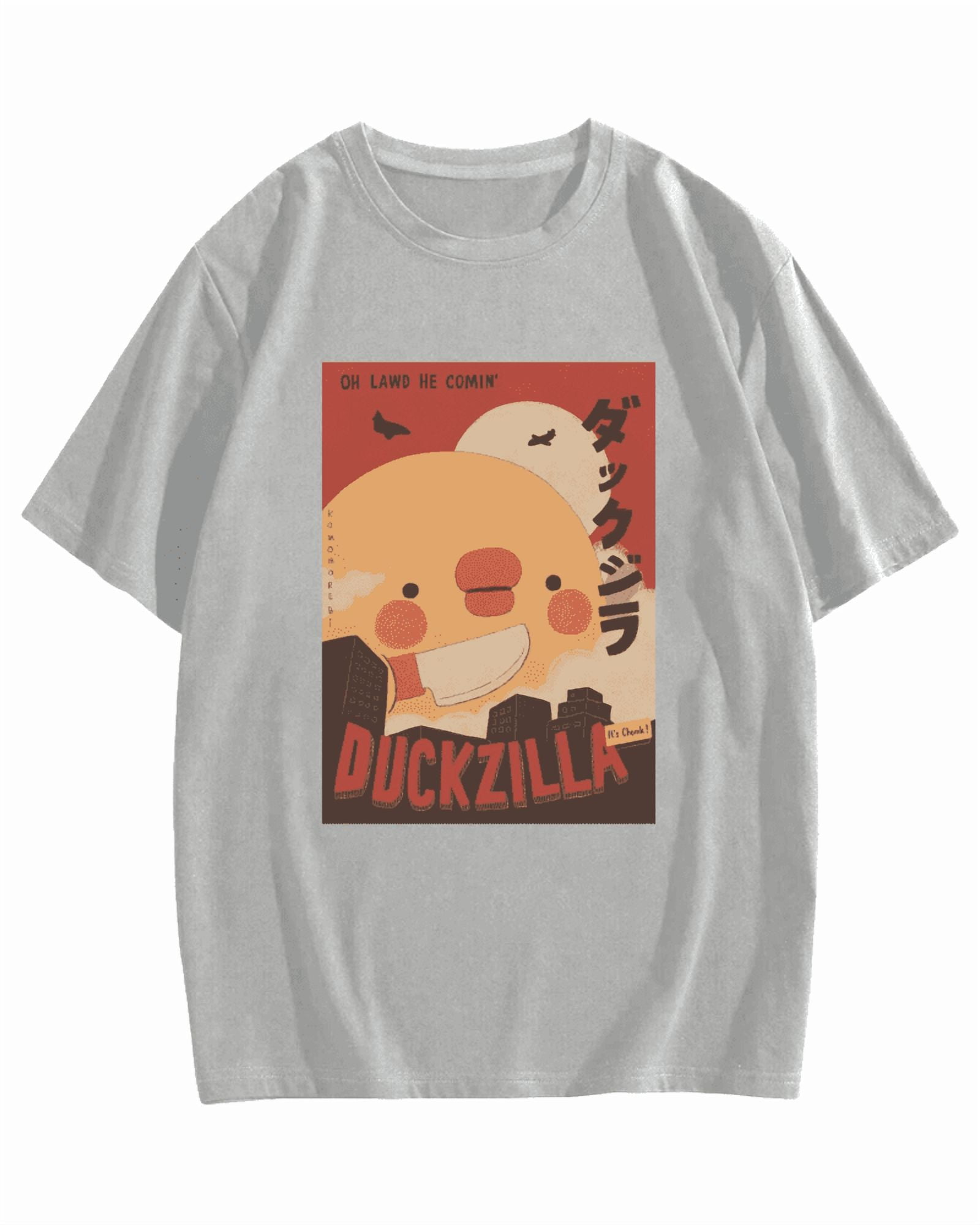 Duckzilla Cotton casual T-shirt - Walmart.com