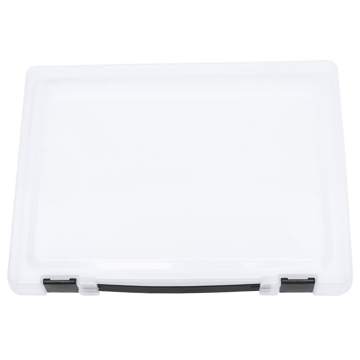 Ducoment Storage Holder, Transparent Storage Box Clear Plastic Document ...