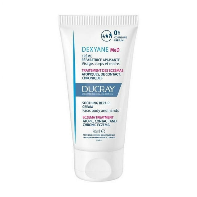 Ducray Dexyane Med Soothing Eczema Cream 30ml Dermatological Cream For Eczema Relief And Skin