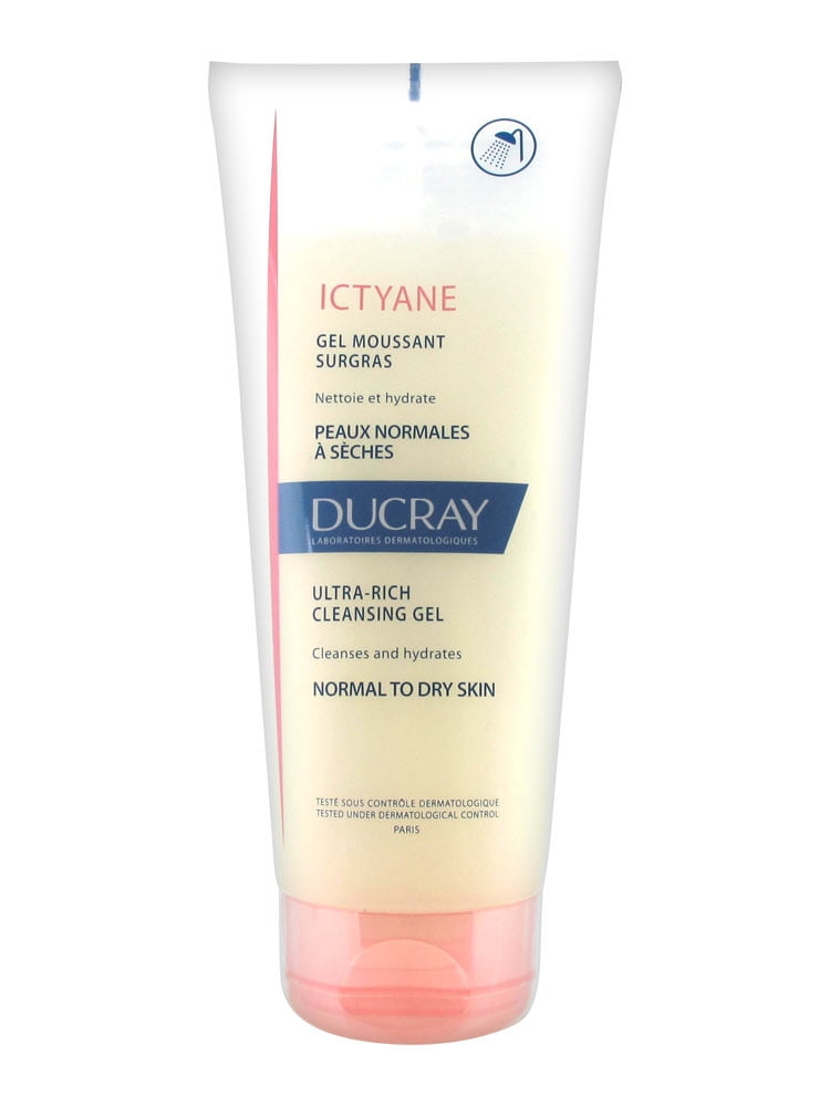 Ducray Ictyane Ultra-Rich Cleansing Gel 200ml - Walmart.com