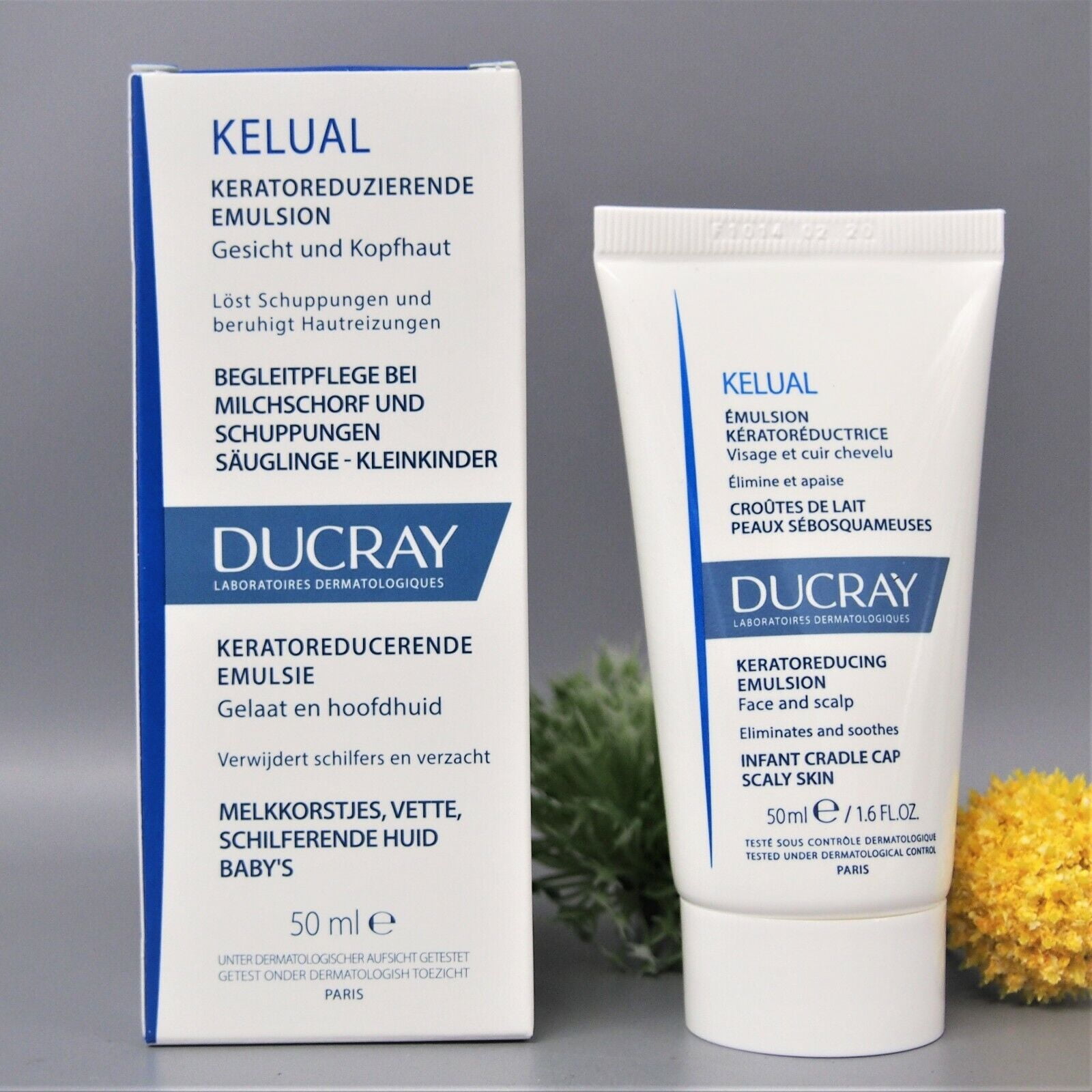 Ducray Kelual Keratoreducing Emulsion 1.6oz/50ml - Walmart.com