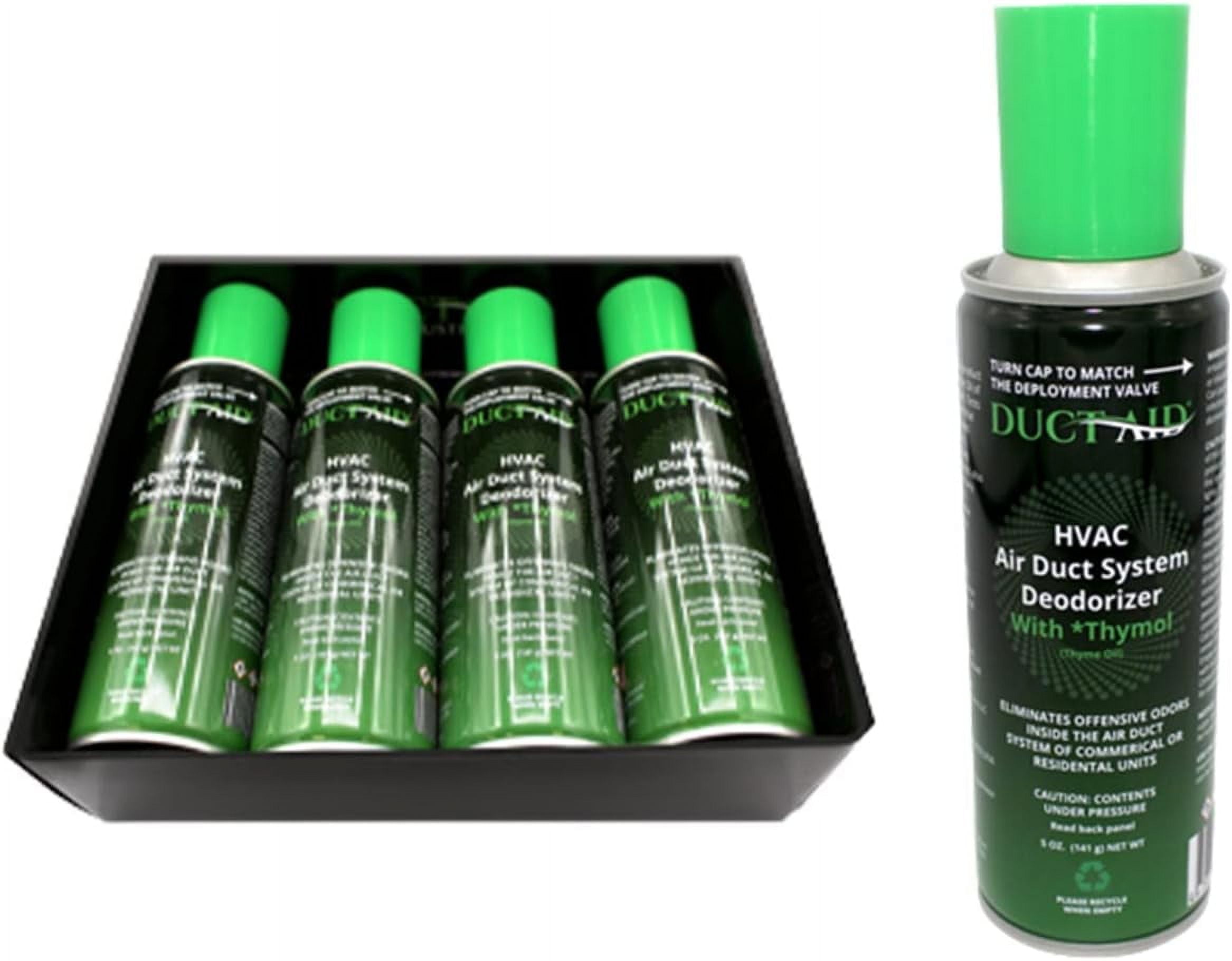Duct Aid Thymol - HVAC Air Duct Deodorizer, Mold Treatment, All Natural ...