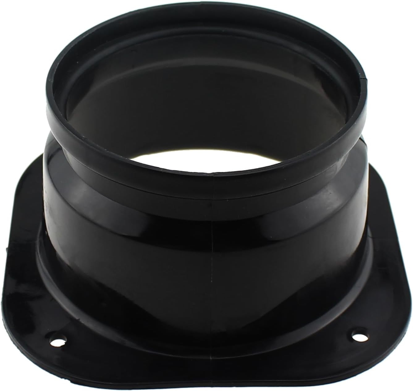 Duct Connector Dryer Ventilated Wall Panel 4 Inch Black Square to Round ...