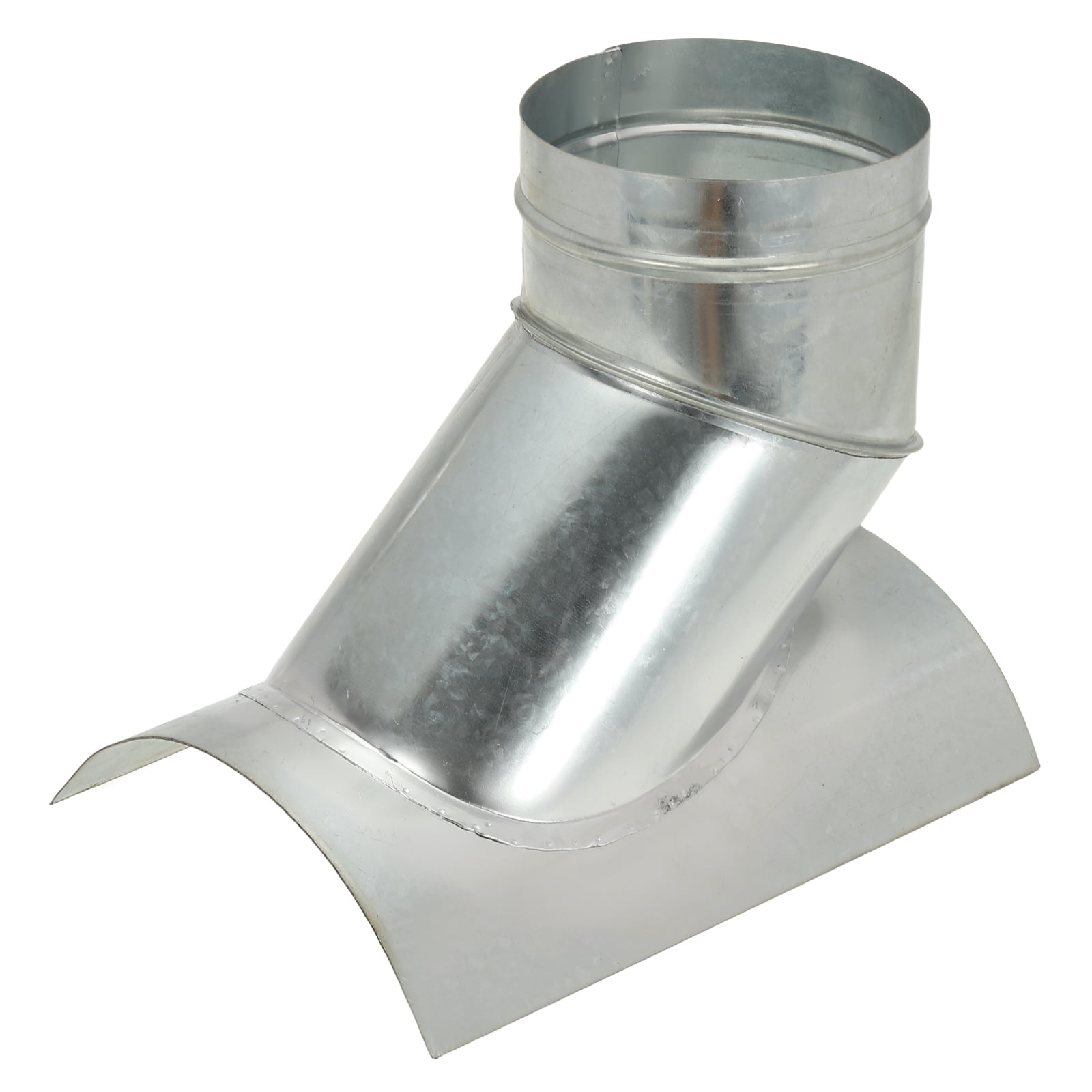 Duct Connector, Saddle Take Off 45 Degree 8" Duct to 6" Outlet Saddle ...