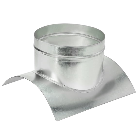 Duct Connector, Saddle Take Off 90 Degree 12" Duct to 8" Outlet Saddle ...