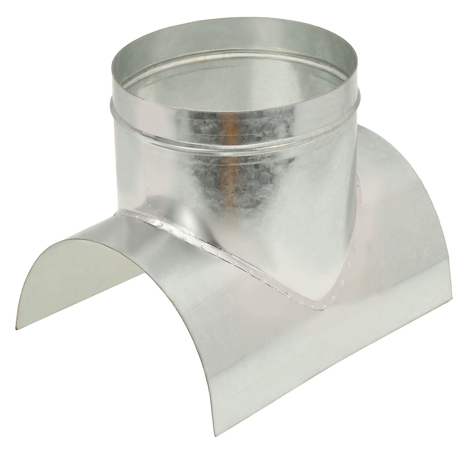 Duct Connector, Saddle Take Off 90 Degree 8" Duct to 8" Outlet Saddle ...