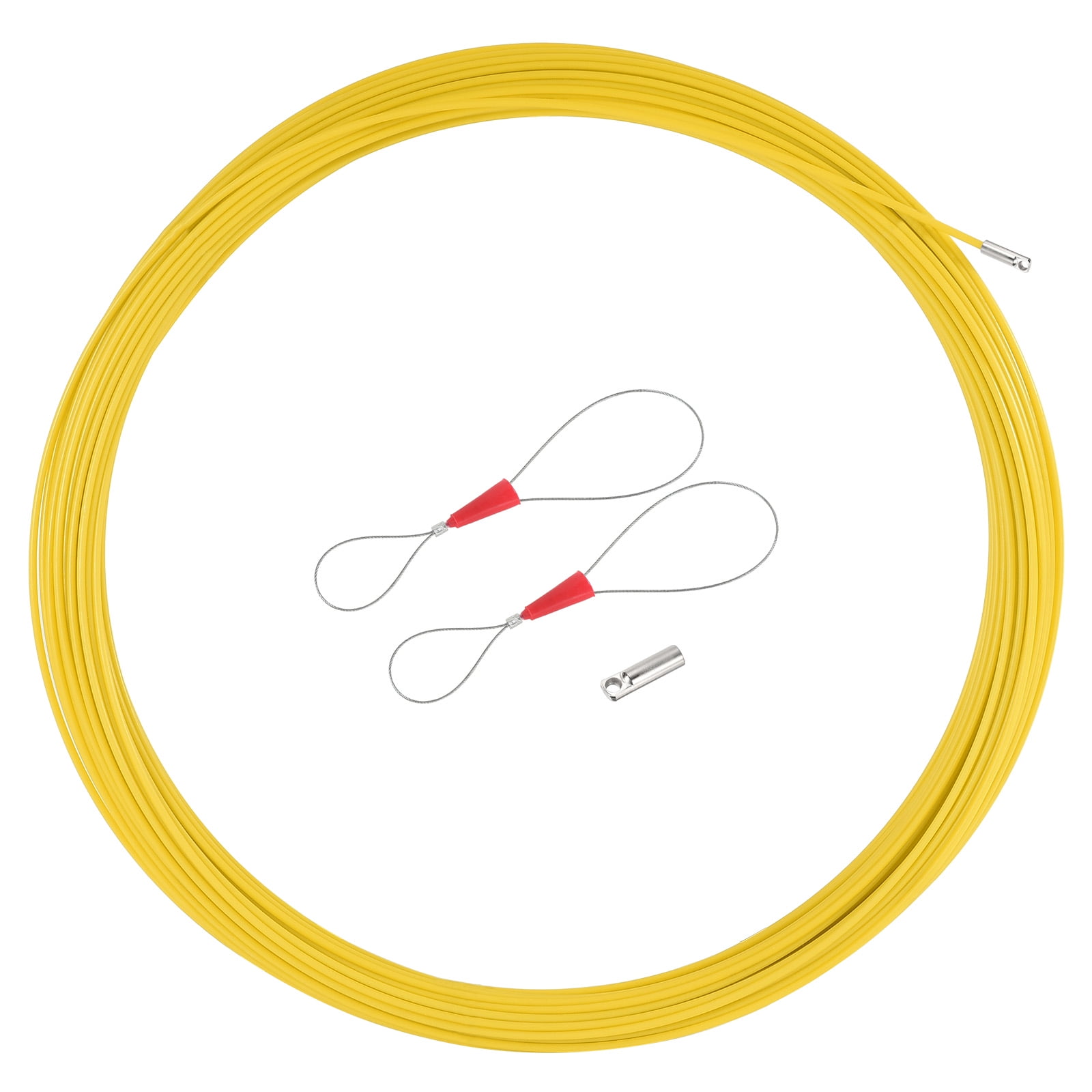 Duct Fish Tape Duct Rodder Fiberglass 4.5MM 60M/197FT Wire Cable ...