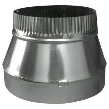 HVAC Duct Pipe Round End Cap/Plug, 30 Gauge, Galvanized, 5-In ...