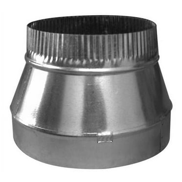10" x 8" Duct Reducer, Single Wall Galvanized Metal Fitting HVAC ...