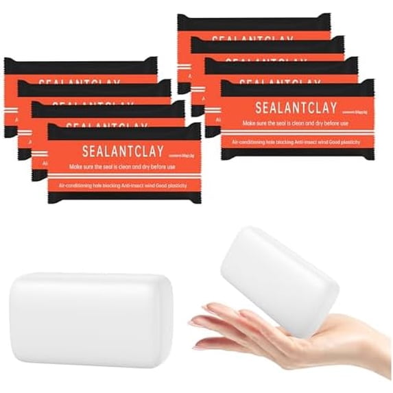 Duct Seal Repair Sealing Clay, White Sealant Putty, Quick Mending Mud ...