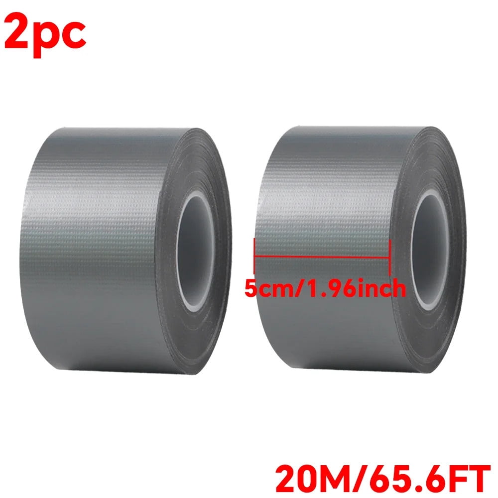 Duct Tape Heavy Duty Waterproof Silver, Strong Adhesive Duct Tape No Residue Bulk for Home Use ...