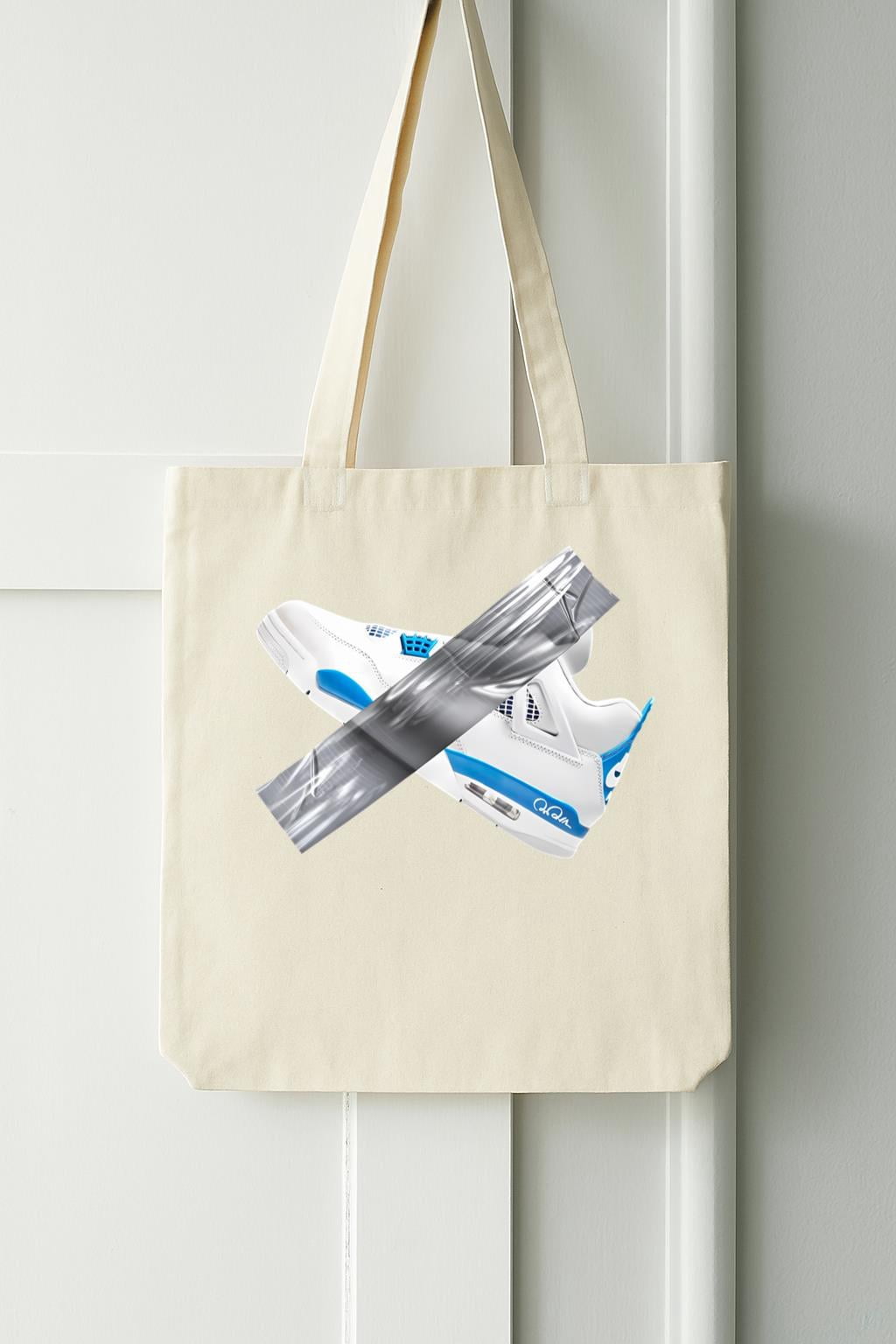 Duct Tape Tote Bag - Bags To Match Jordans 4s Military Blue-TH8838 ...