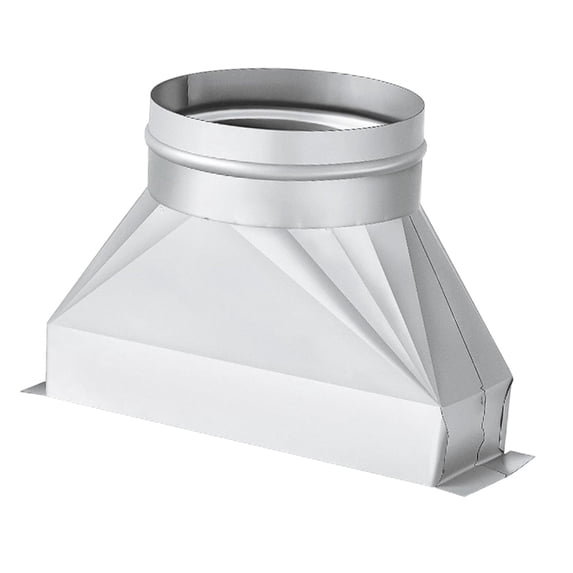 Duct Transition Vent Adapter HVAC Connector Galvanized Iron for ...