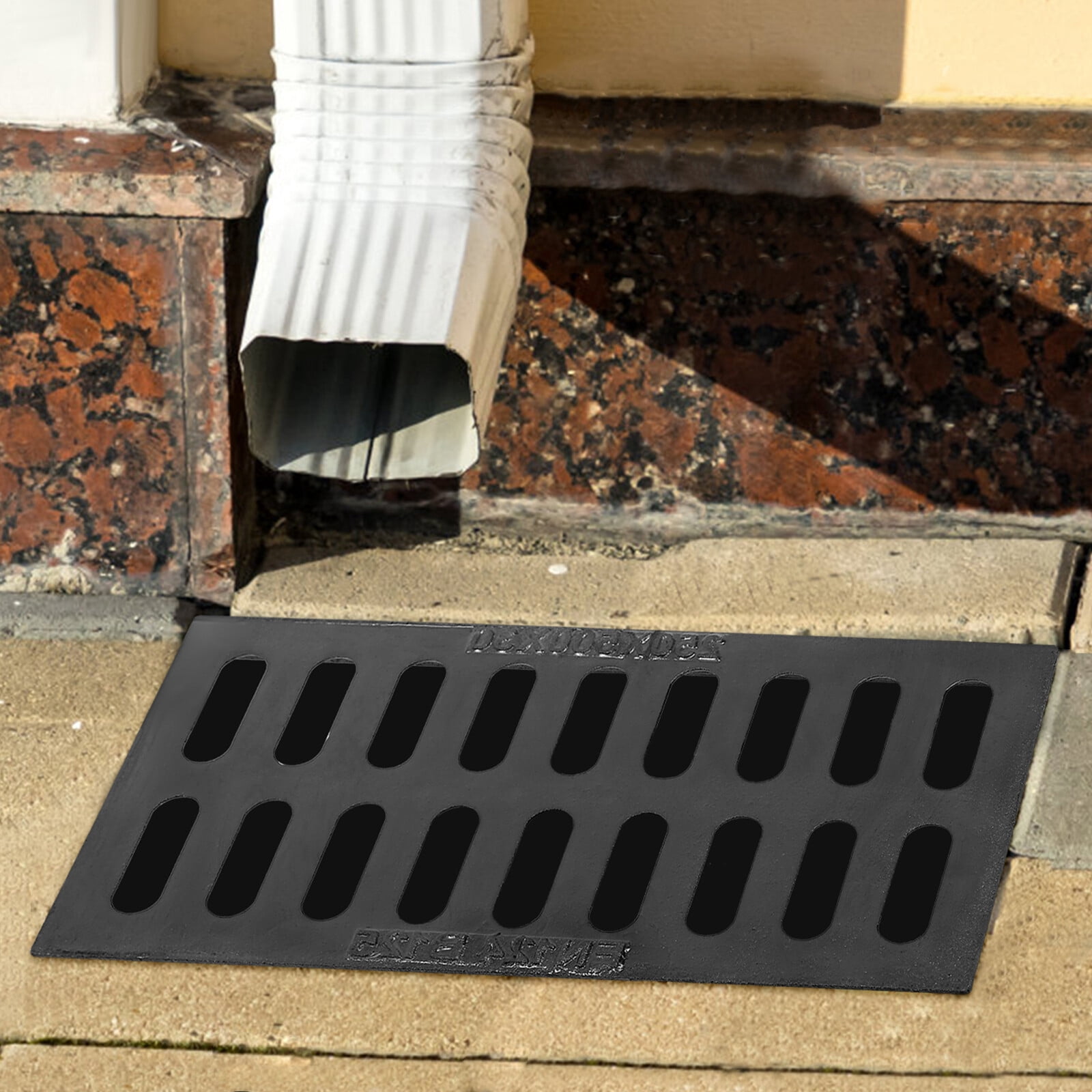 Ductile Cast Iron Drain Grate Outdoor Channel Drainage Cover Outdoor ...
