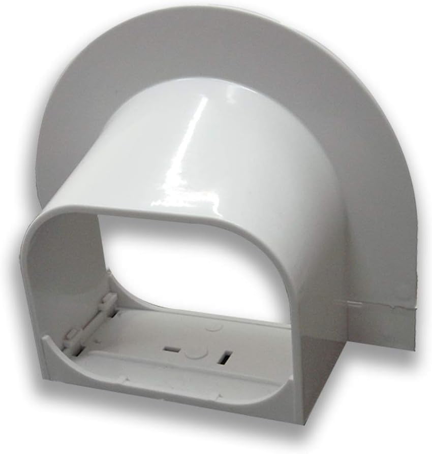 DuctlessAire - Premium 4 inch Corner Mini Split Line Set Cover Kit ...