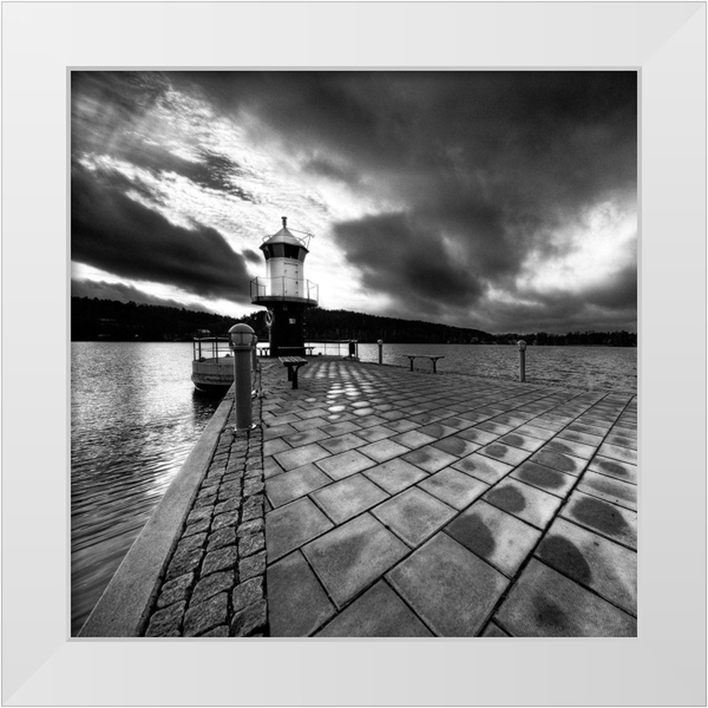 Duczynski, Maciej 15x15 White Modern Wood Framed Museum Art Print ...