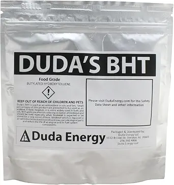 Duda Energy Butylated Hydroxytoluene (BHT) 99+% Purity Granular White ...