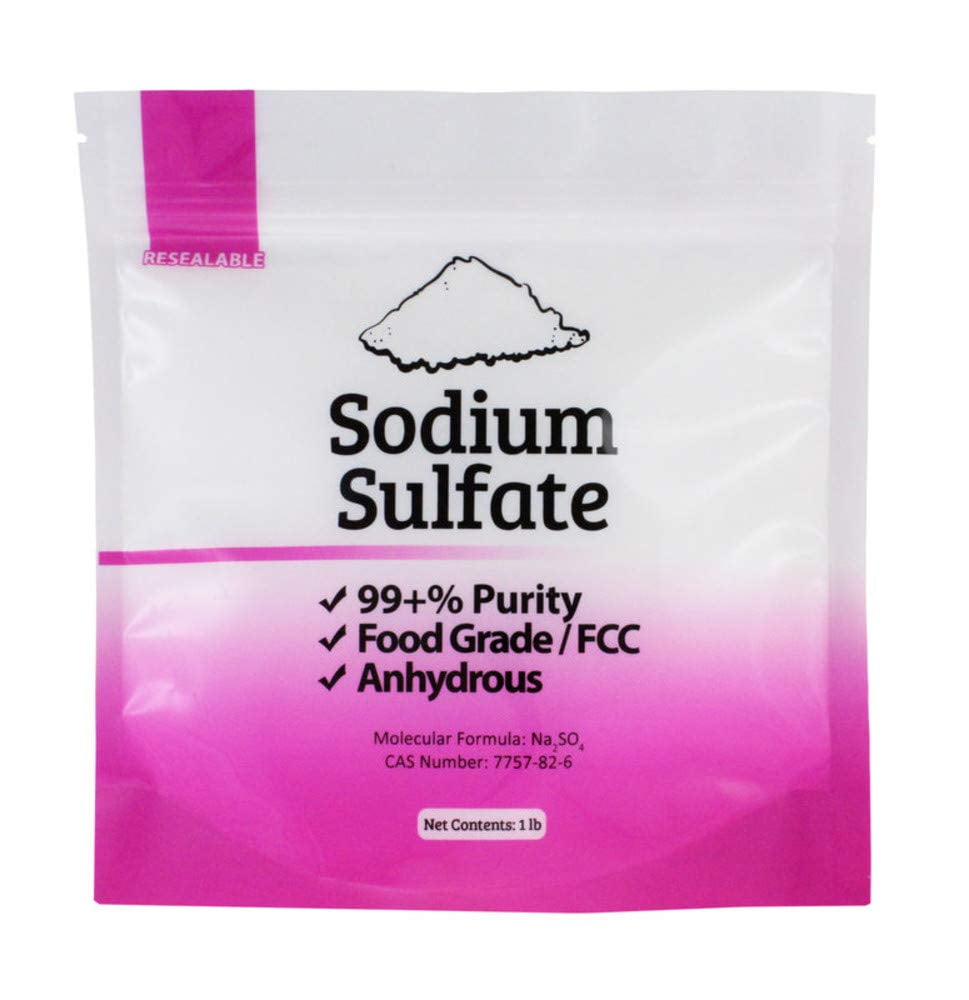 Duda Energy Food Grade Sodium Sulfate, 99+% Purity Natural Crystalline ...