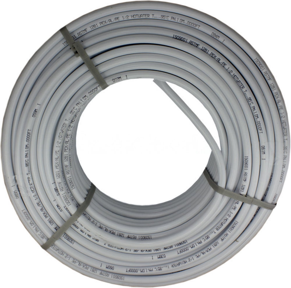 Duda Energy pexo12 320'/100m Roll of 1/2" | 12/16mm PEX-AL-PEX Tubing ...