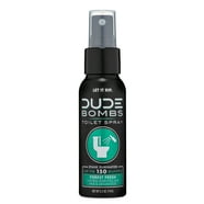 Dude Bombs 2 in 1 Air Freshener and Toilet Bowl Cleaner Blue Blasst 40 ...