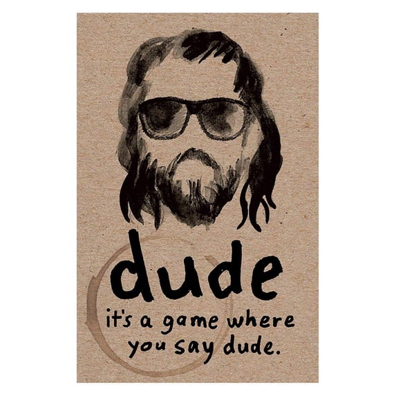 Dude Card Game - The Game Where You Say Dude - Walmart.com