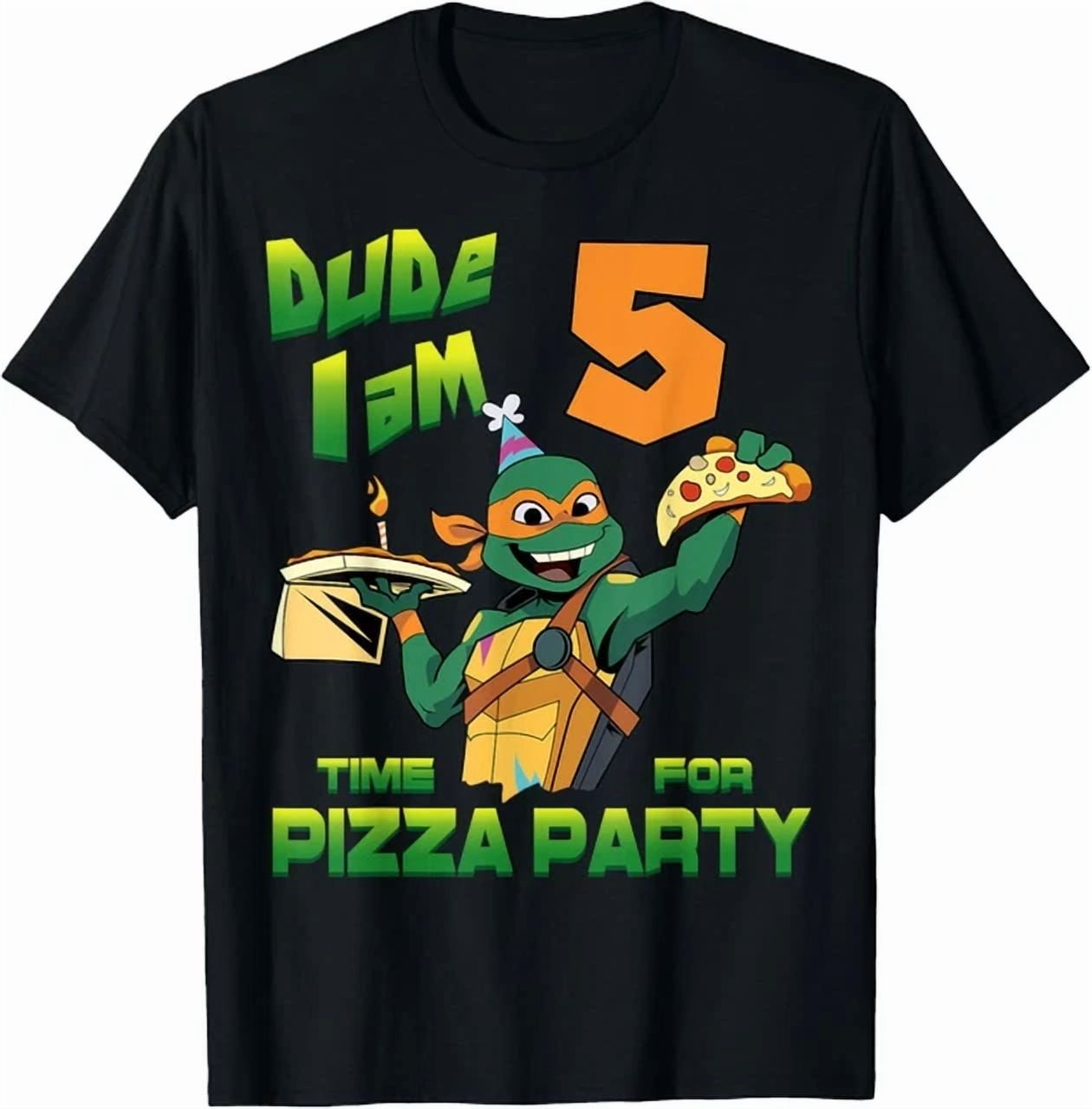 Dude I Am 5 Years Old Mikey Birthday Party Unisex S-5Xl T-Shirt ...