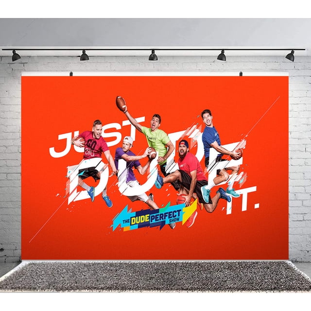 Dude Perfect Backdrop Banner Party Supplies Poster Movie Theme ...
