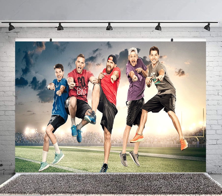 Dude Perfect Backdrop Banner Party Supplies Poster Movie Theme ...