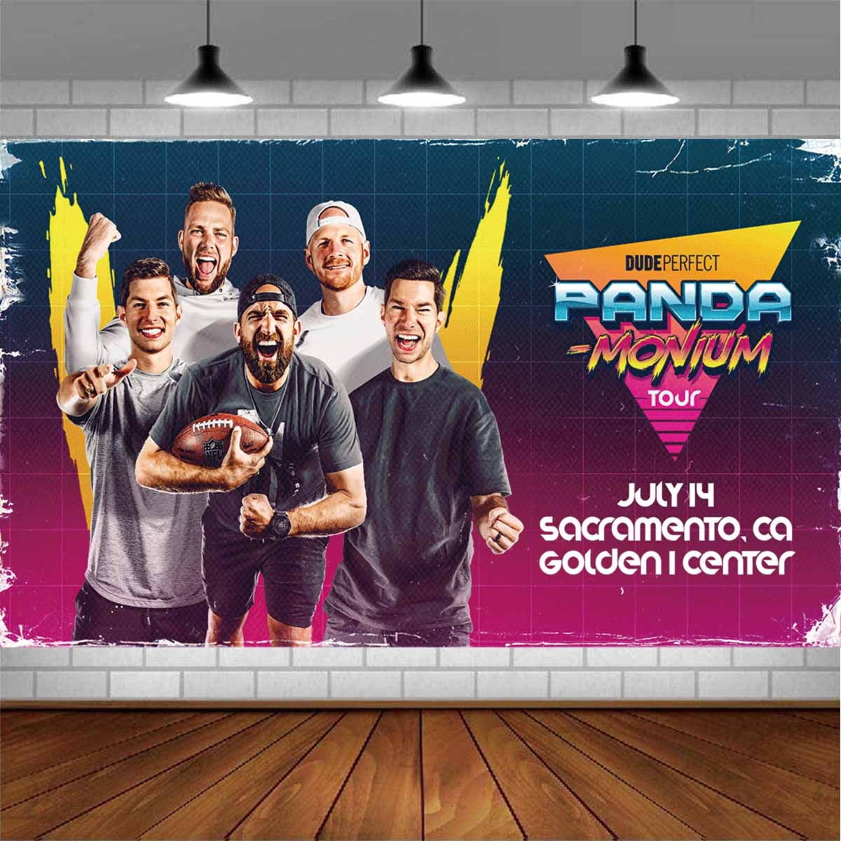 Dude Perfect Backdrop Banner Party Supplies Poster Movie Theme ...