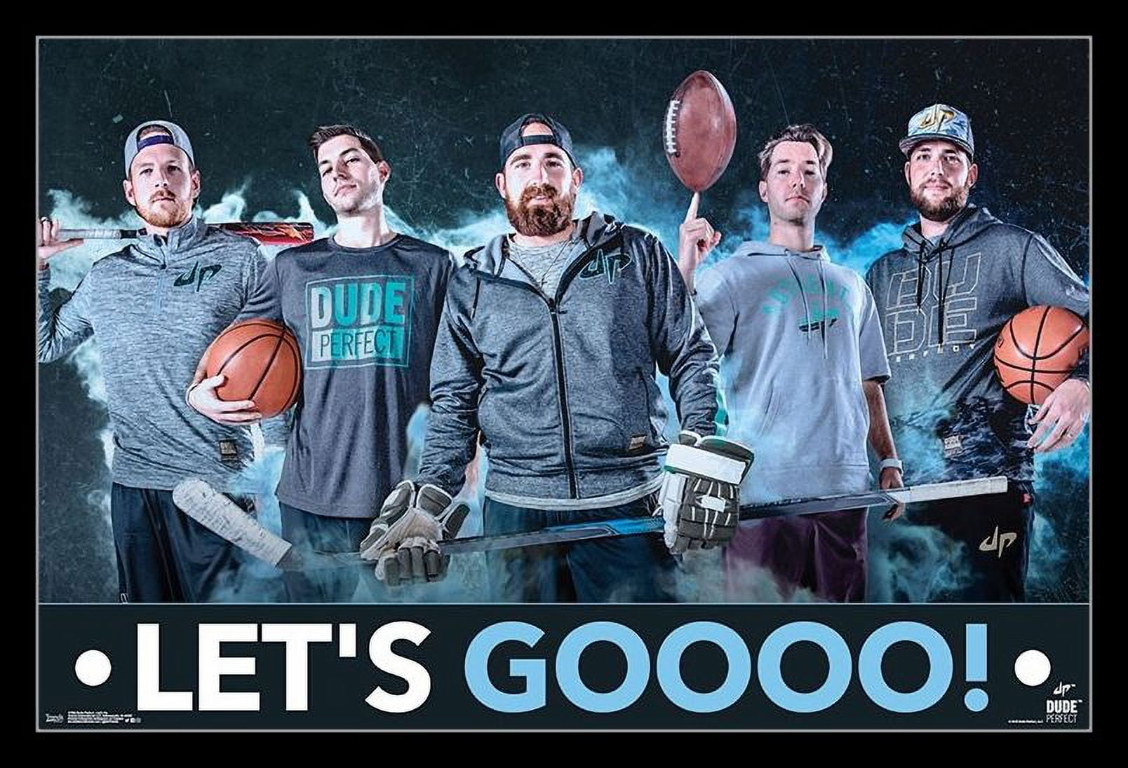 Dude Perfect - Let's Go Laminated & Framed Poster Print (34 x 22 ...