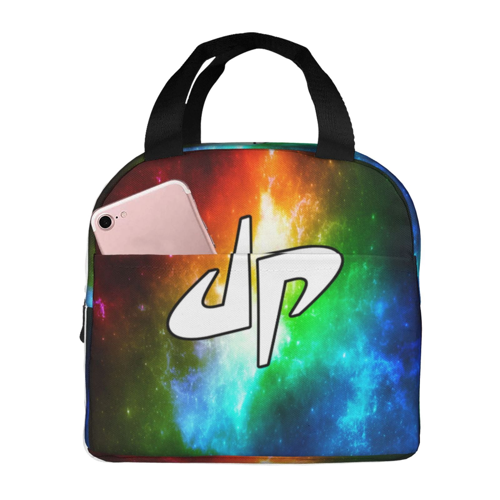 Dude Perfect Lunch Bag Cartoon Lunch Box Tote Bag Reusable Insulated ...
