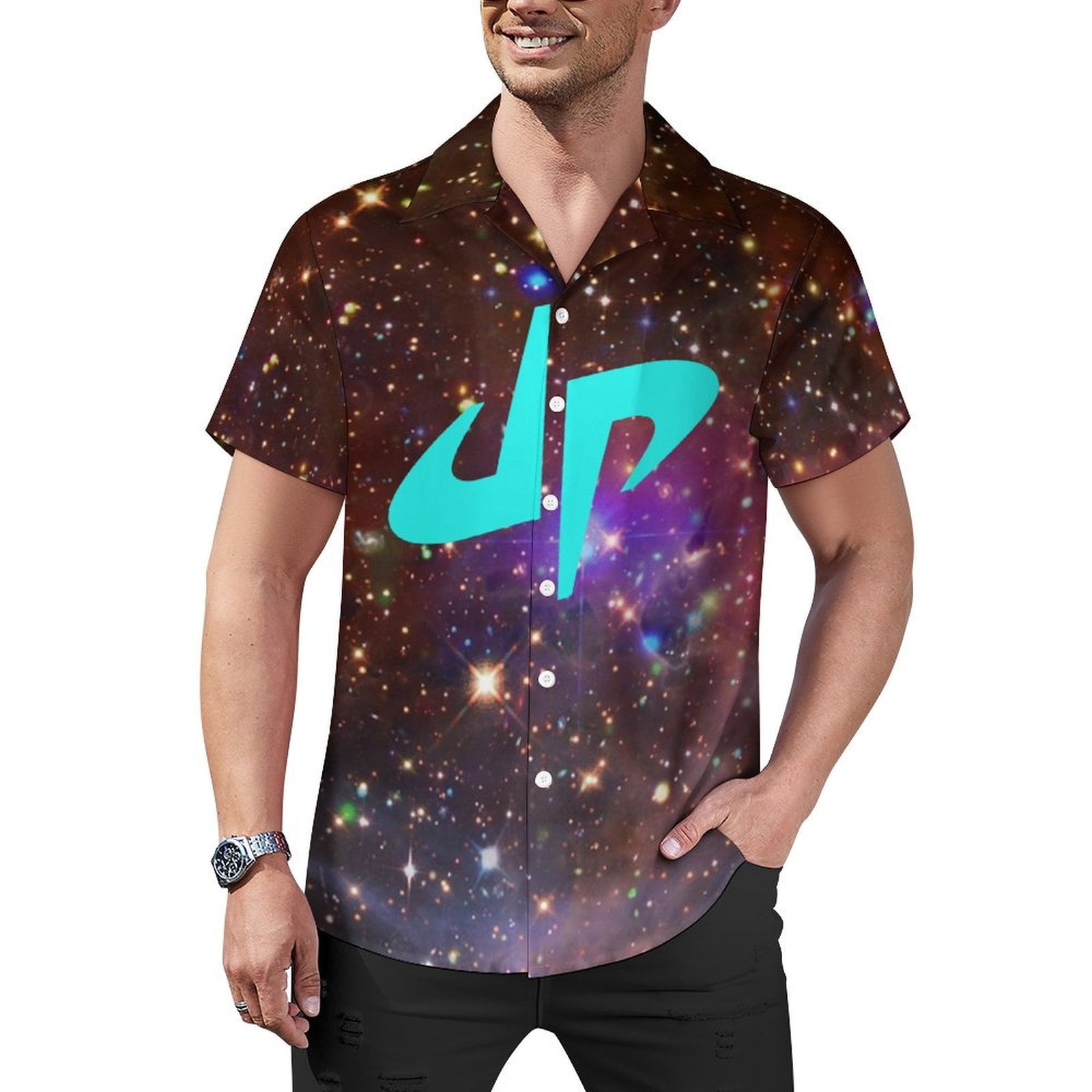 Dude Perfect Shirt Hawaiian Shirt for Men, Short Sleeve Button Down ...