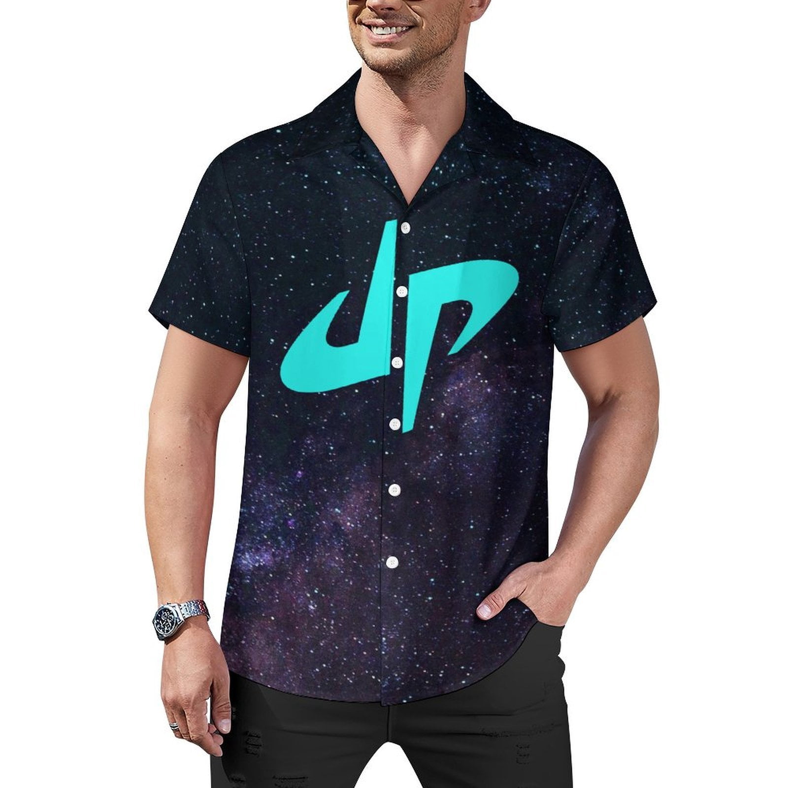 Dude Perfect Shirt Hawaiian Shirt for Men, Short Sleeve Button Down ...